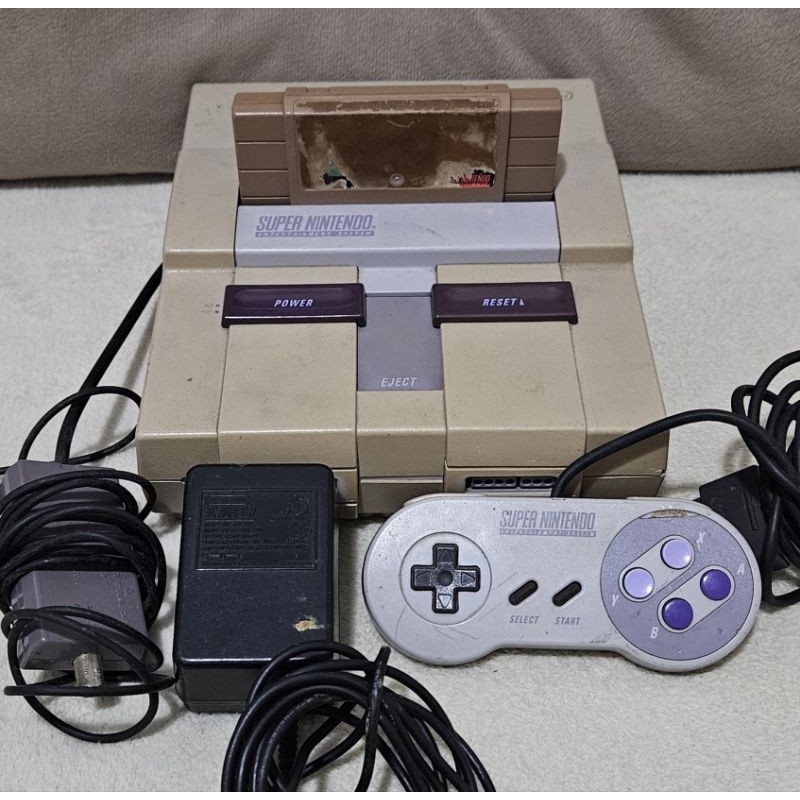 Super Nintendo Fat 001 / Snes | Shopee Brasil