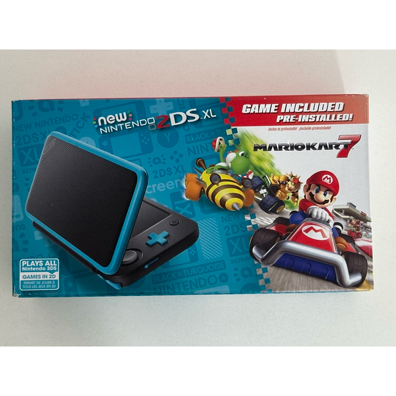 Nintendo 2DS XL Americano Edição Mario Seminovo + Jogo + Case | Shopee ...