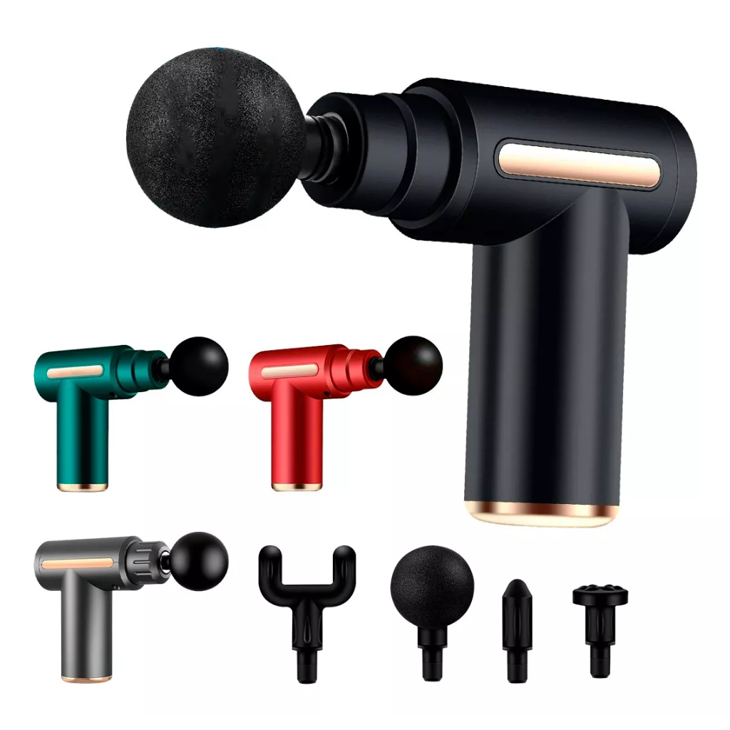 Pistola Massageadora Elétrica Corporal De Fisioterapia | Shopee Brasil