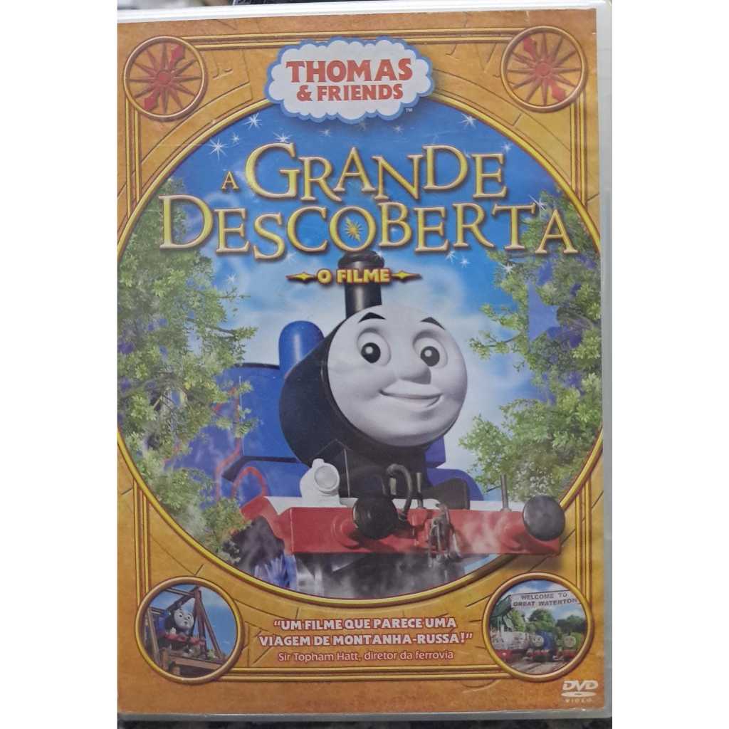 DVD Thomas & Amigos: A Grande Descoberta | Shopee Brasil