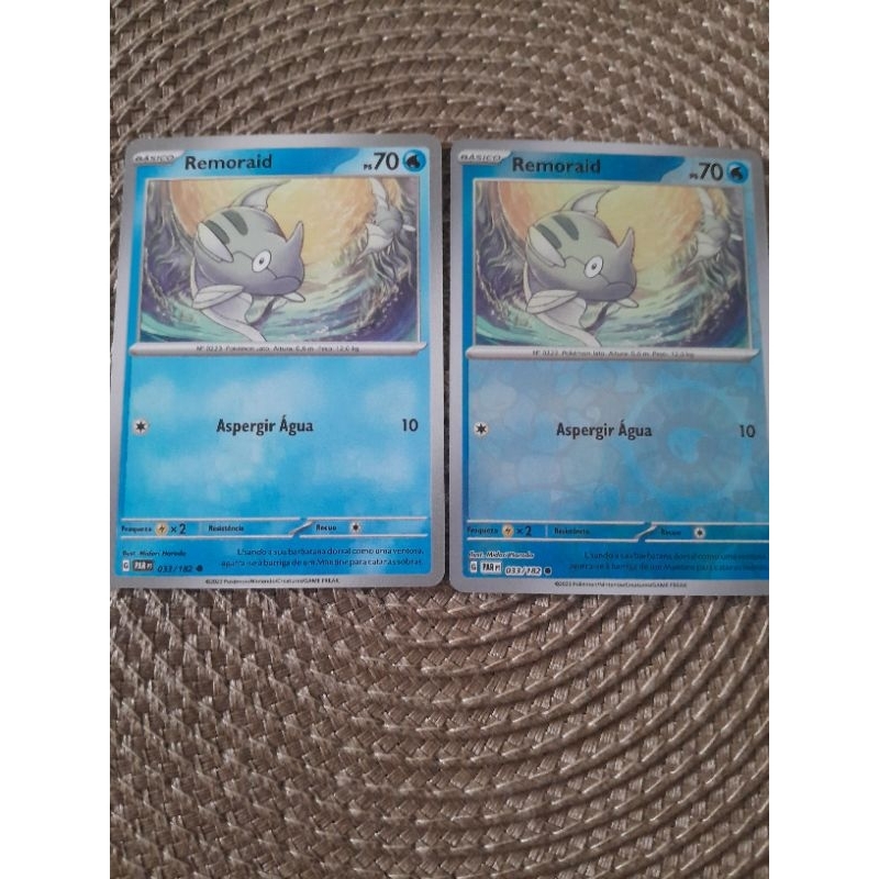 Carta Pokemon Remoraid Original NM | Shopee Brasil