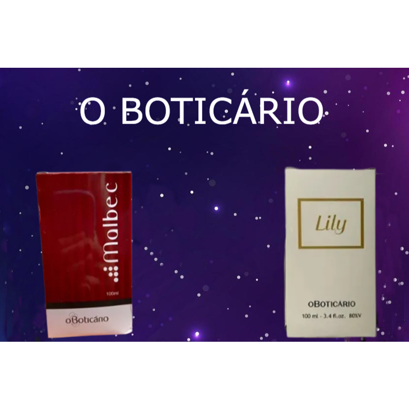 Perfume Masculino e Feminino Malbec e Lily 100ml | Shopee Brasil