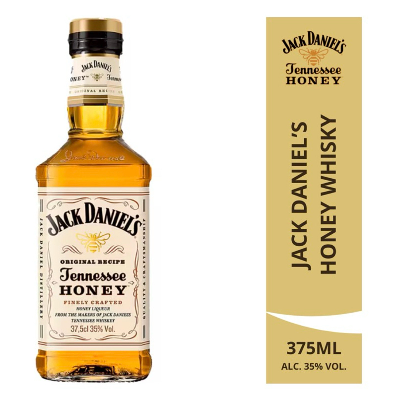 Whisky Jack Daniel’s Honey mel Garrafa 375ml original vidro | Shopee Brasil