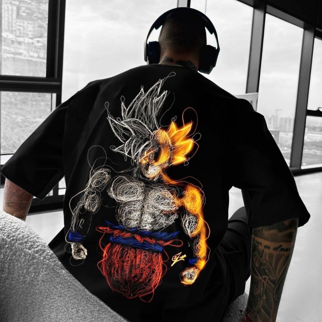 Camiseta outfit Oversized streetwear Estilo rap, streetwear, e atitude ...