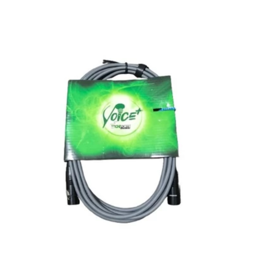 Cabo Tecniforte Voice Plus XLR XLR para Microfone 4,58 metros | Shopee Brasil
