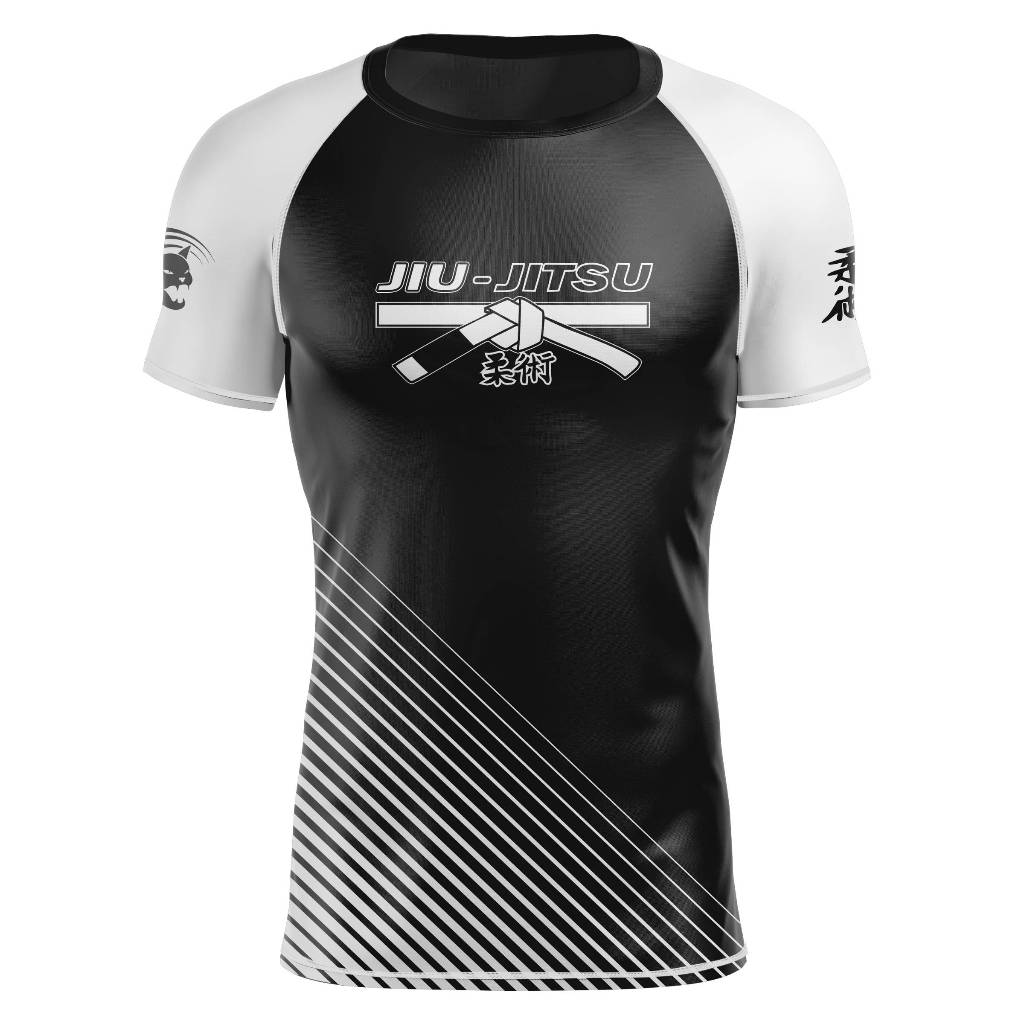 Rash Guard Jiu-Jitsu Manga Curta MMA Qualidade Segunda Pele Treino | Shopee Brasil