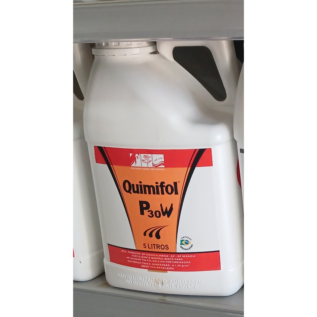 Fertilizante Foliar - Quimifol P30w 5L | Shopee Brasil