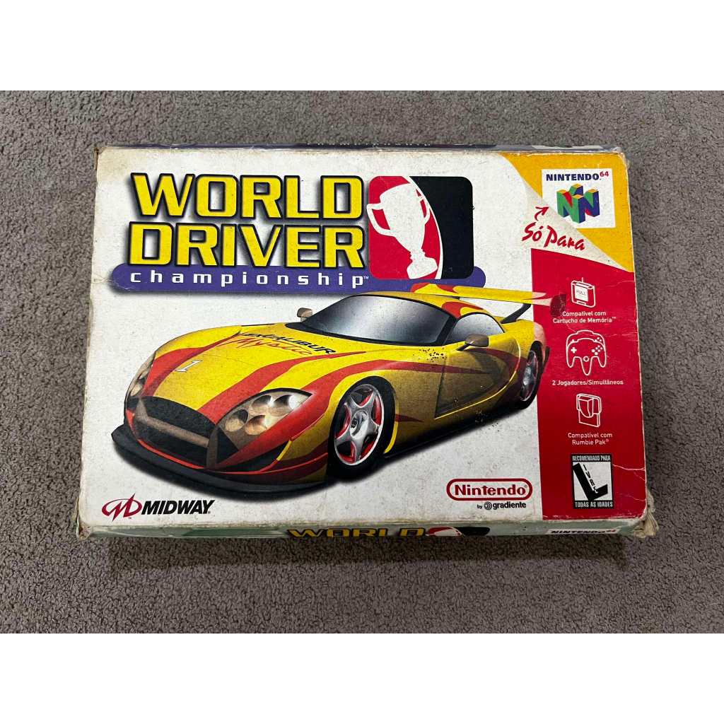 World Driver Championship - N64 | Shopee Brasil