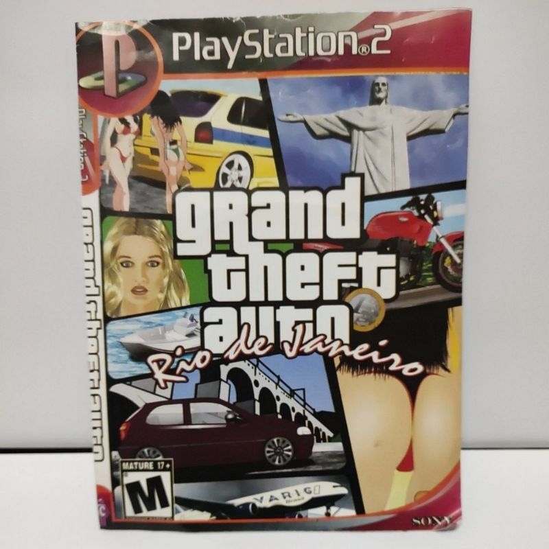 PS2 GTA rio raridade novo copia | Shopee Brasil
