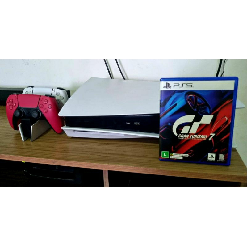 PS5 FAT NA CAIXA POUCO USADO | Shopee Brasil