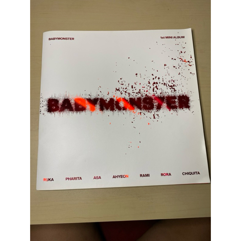 BABYMONSTER - 1st Mini Album - Photobook Ver | Shopee Brasil