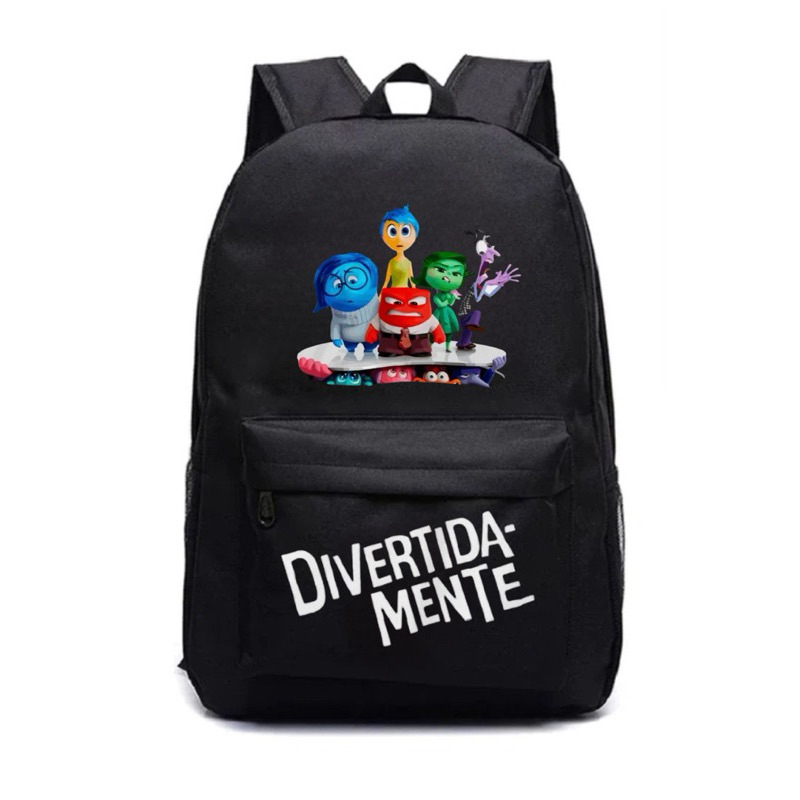 Mochila Escolar Divertidamente Filme Bolsa Unissex Novidade | Shopee Brasil