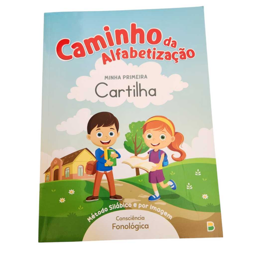 Livro Caminho Da Alfabetização Cartilha De Apoio Escolar Minha Primeira ...