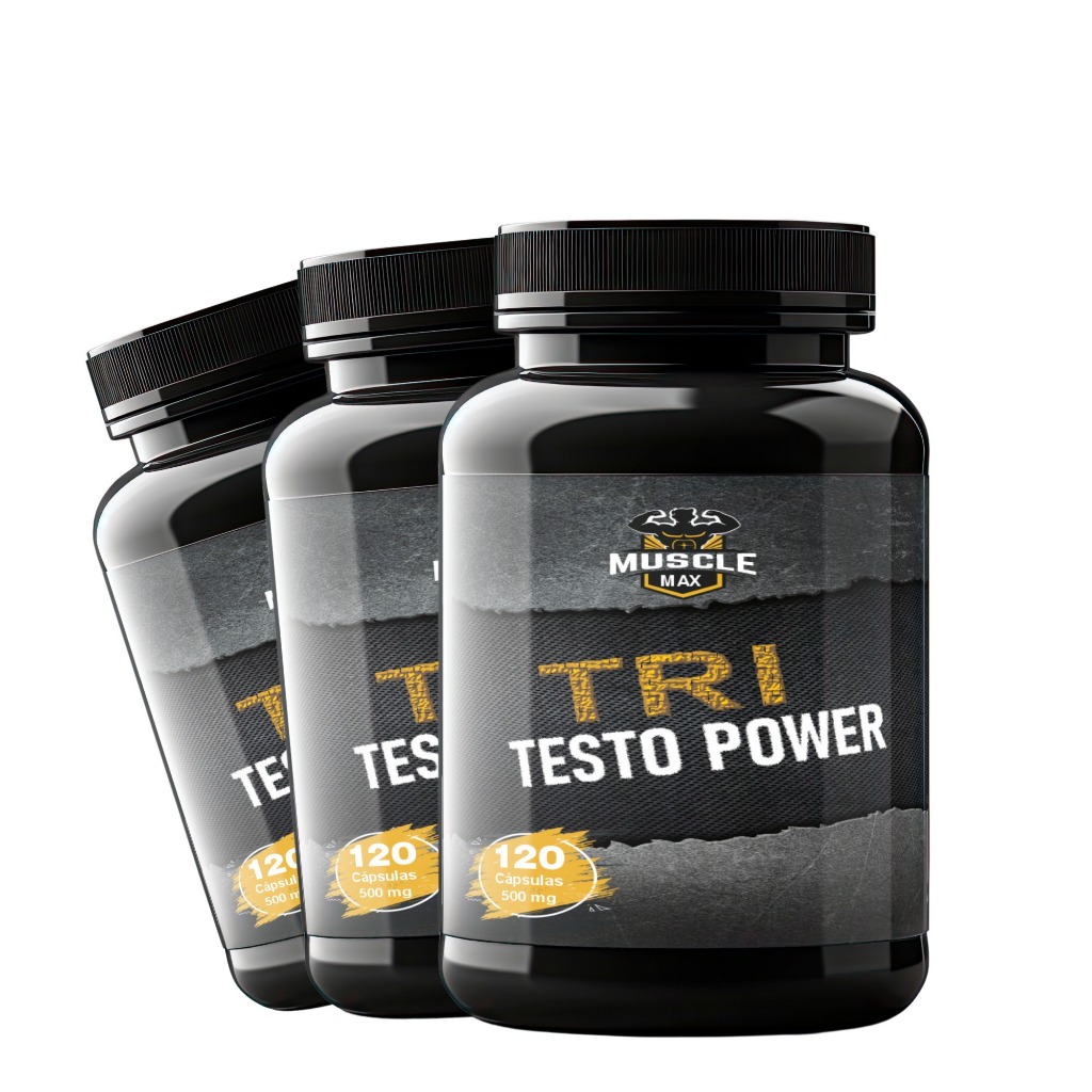 Tri Test Power 120 cápsulas 500 mg 100% pura | Shopee Brasil