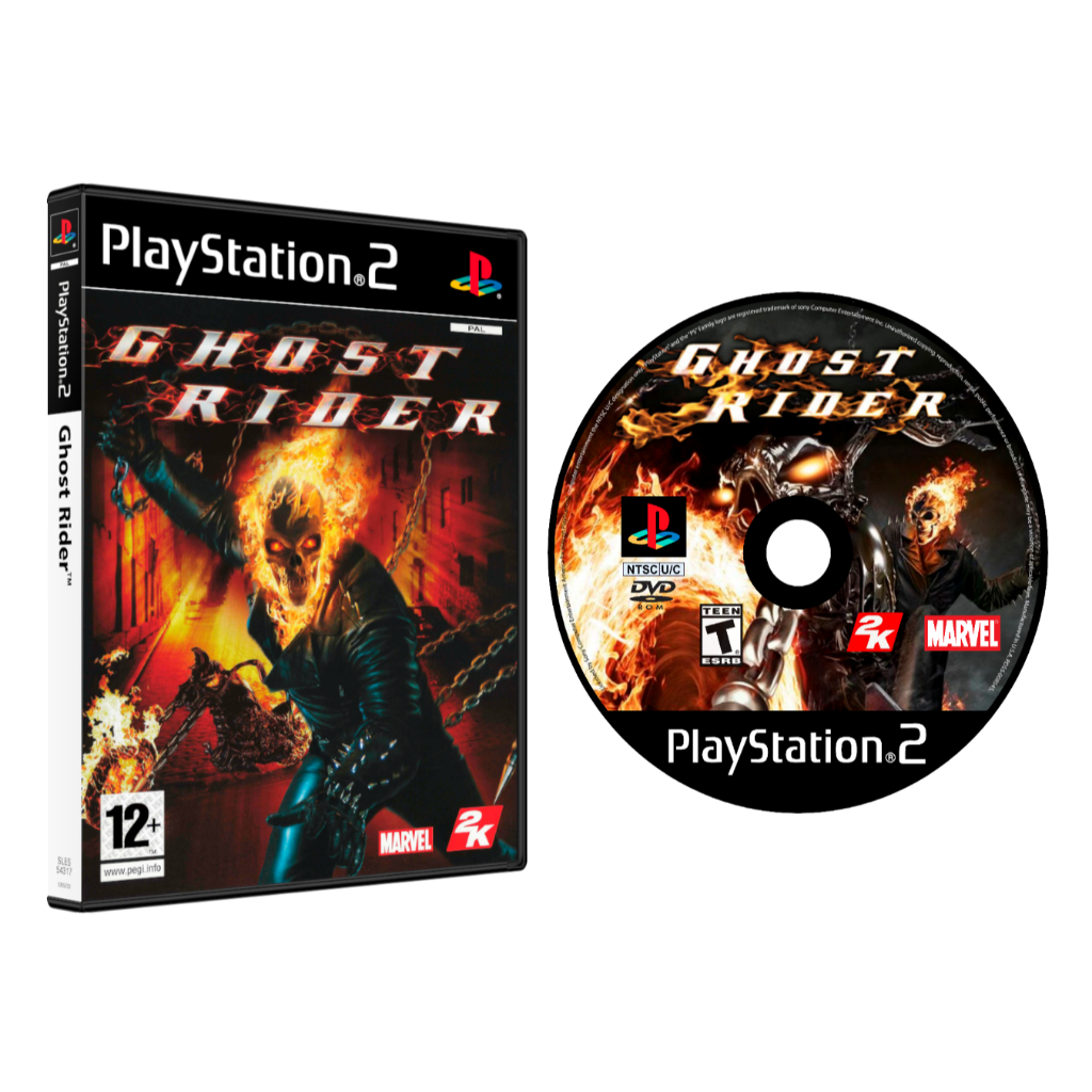 Jogo Ghost Rider Para Playstation 2 Ps2 Fat Slim | Shopee Brasil