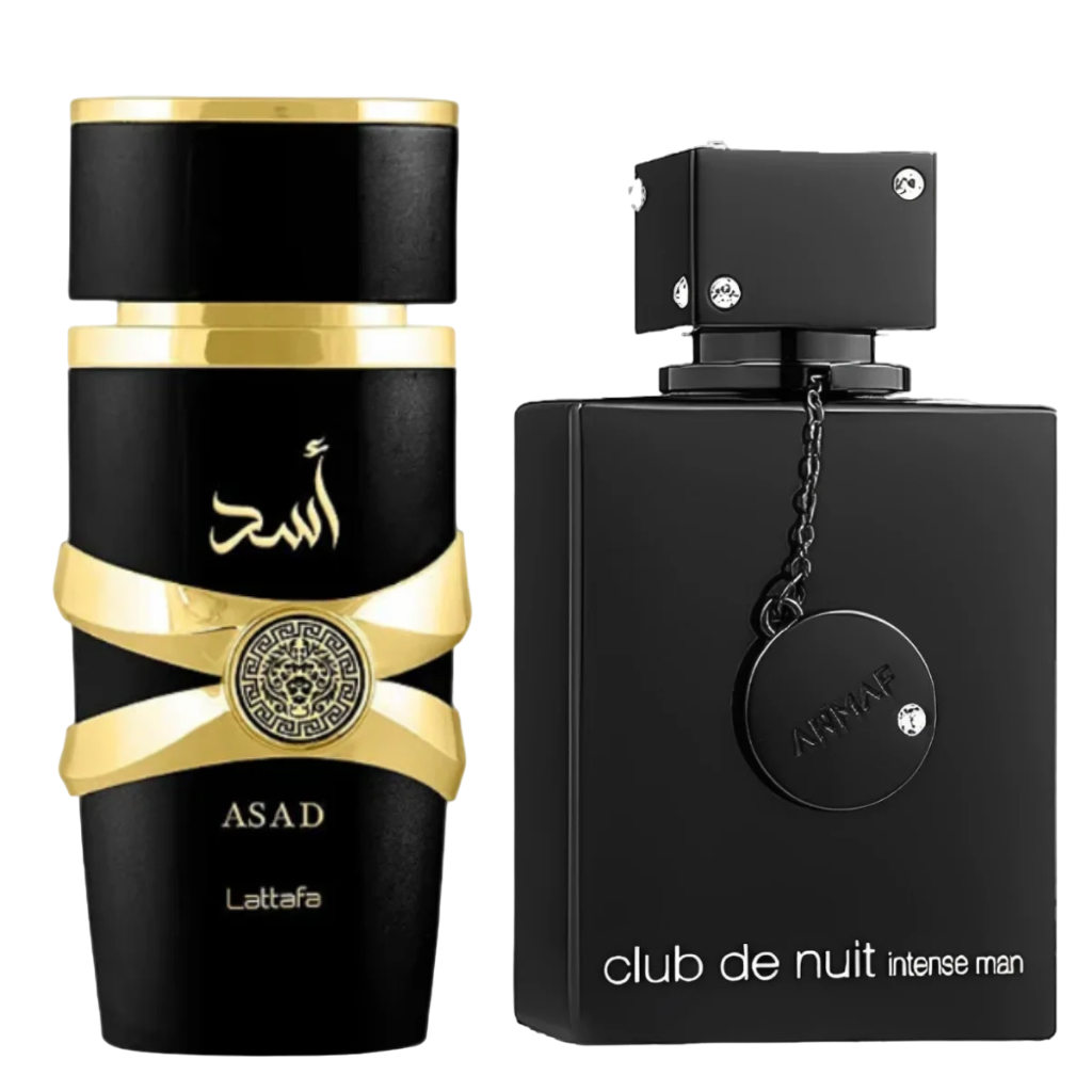 Perfume Lattafa Asad EDP 100ml + Armaf Club de Nuit Intense EDT 105ml ...