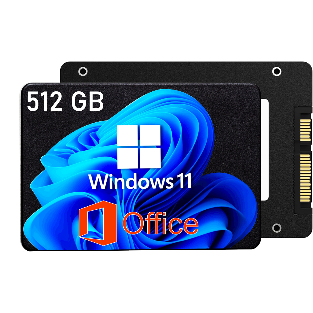 SSD 512GB com Windows 11 Instalado + Pacote Office | Shopee Brasil