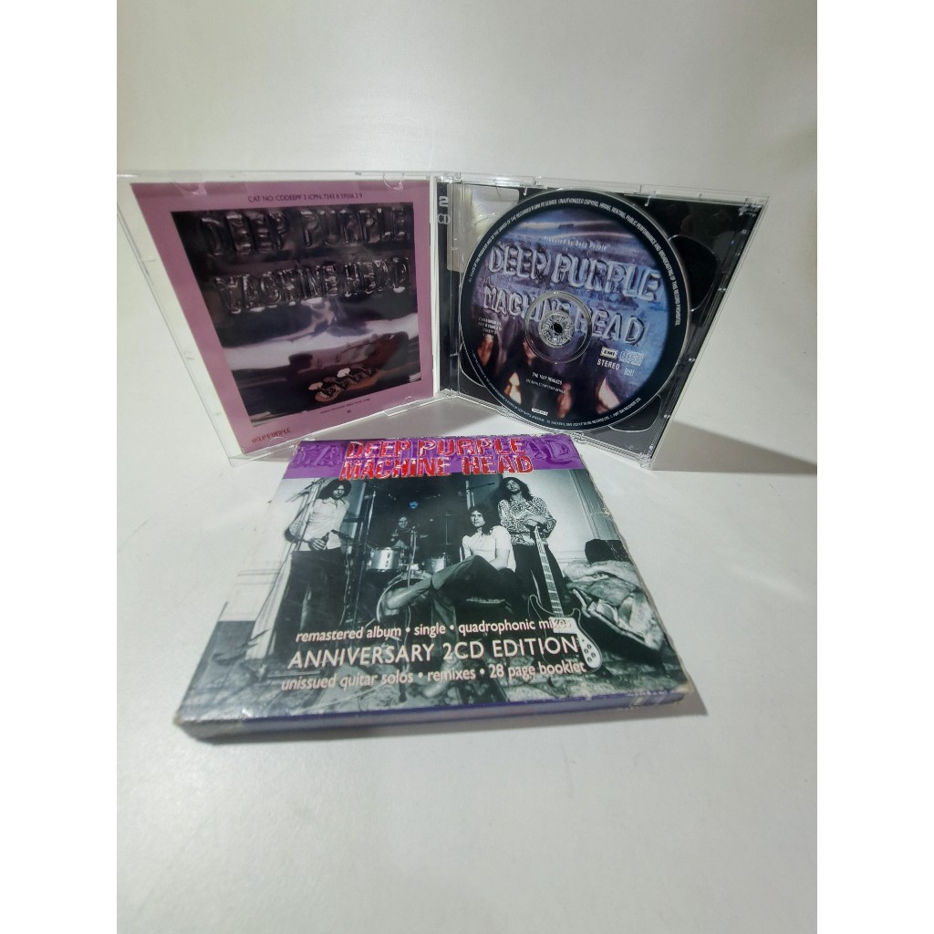 Cd Deep Purple Machine Head / Anniversary 2 Cd Edition | Shopee Brasil