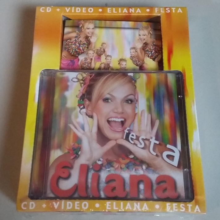 KIT VHS + CD Eliana é festa Original Lacrado | Shopee Brasil