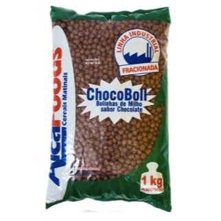 CHOCOBOLL SUCRILHOS CEREAL DE CHOCOLATE 1KG ALCAFOODS | Shopee Brasil
