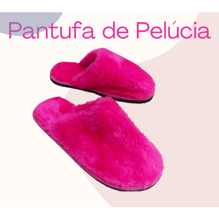 Pantufa Chinelo de Quarto Peluciada - Unissex Adulto Confortável ...