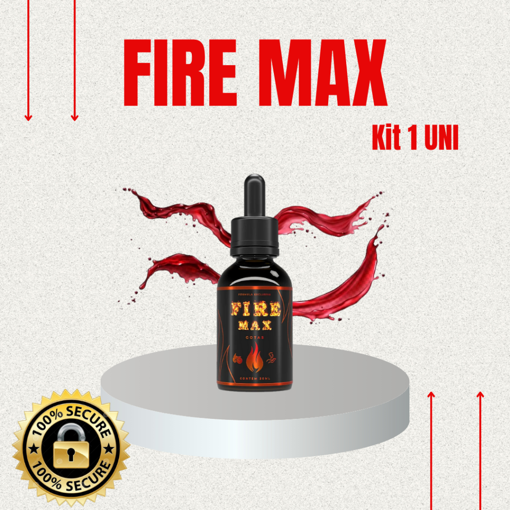 1 Frascos Fire Max Potente Original Mega Eficaz | Shopee Brasil