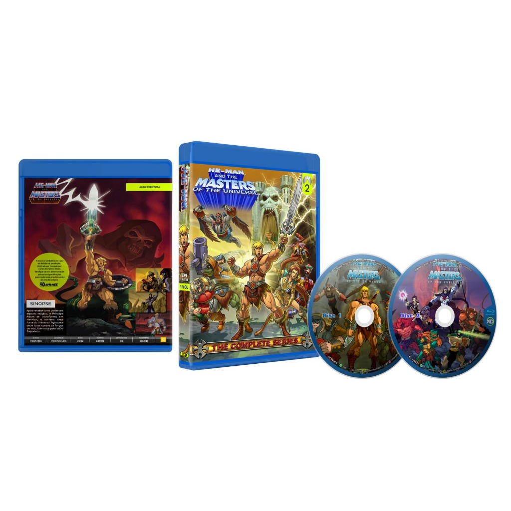 Bluray He Man E Os Mestres Do Universo Origens 2002 Completo | Shopee ...