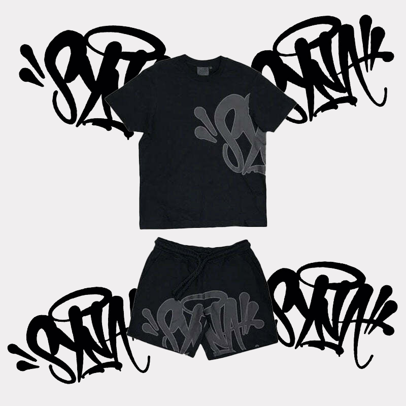 Conjunto Syna World Streetwear Camiseta e Bermuda Estampada | Shopee Brasil