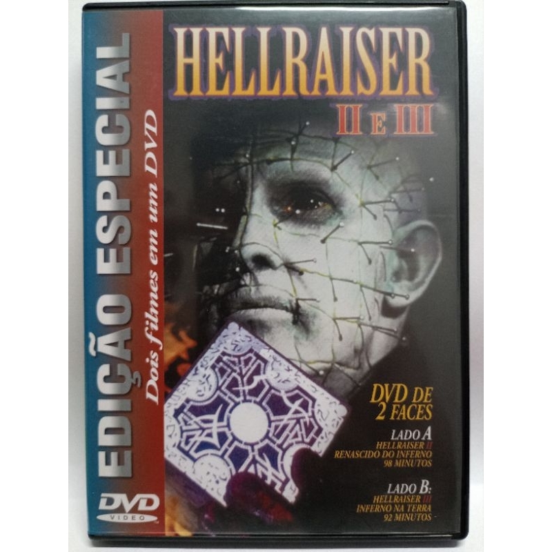 Dvd: Hellraiser II e III - Original | Shopee Brasil