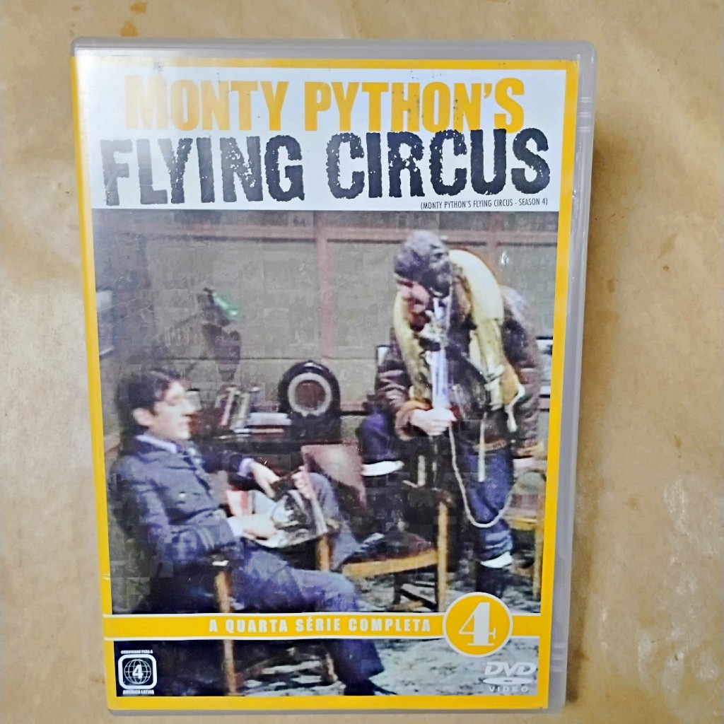 DVD - Monty Python's Flying Circus - A Quarta Serie Completa | Shopee Brasil