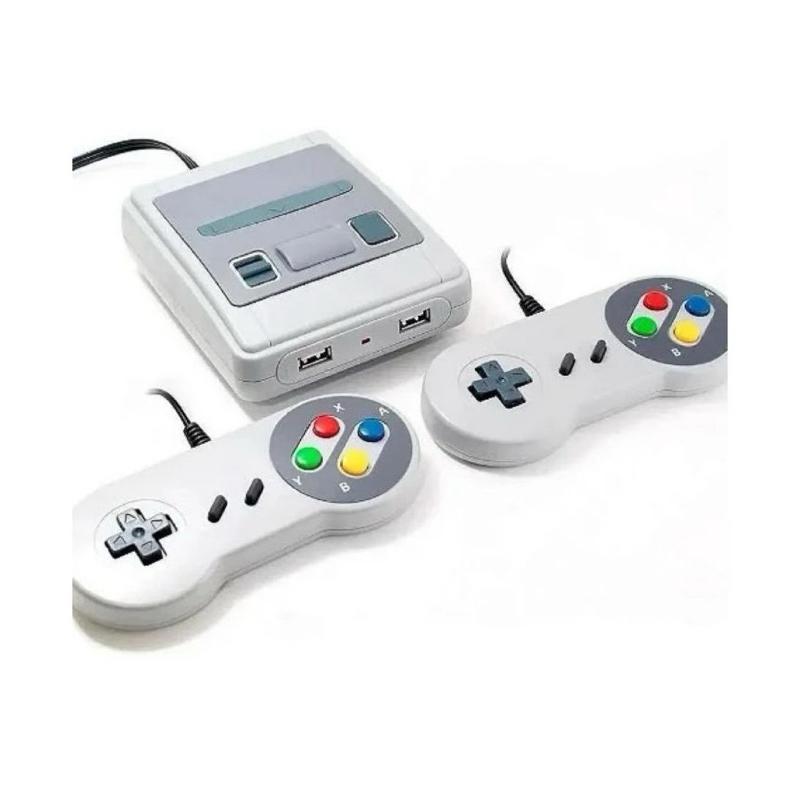 Super Nintendo Mini Sfc Standard Cor Cinza | Shopee Brasil