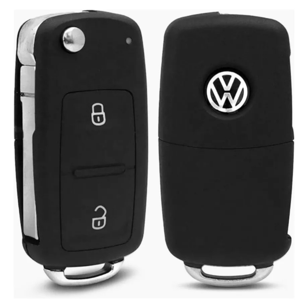 Carcaça Chave Canivete Volks Saveiro G5 Golf Fox Amarok 2bt | Shopee Brasil