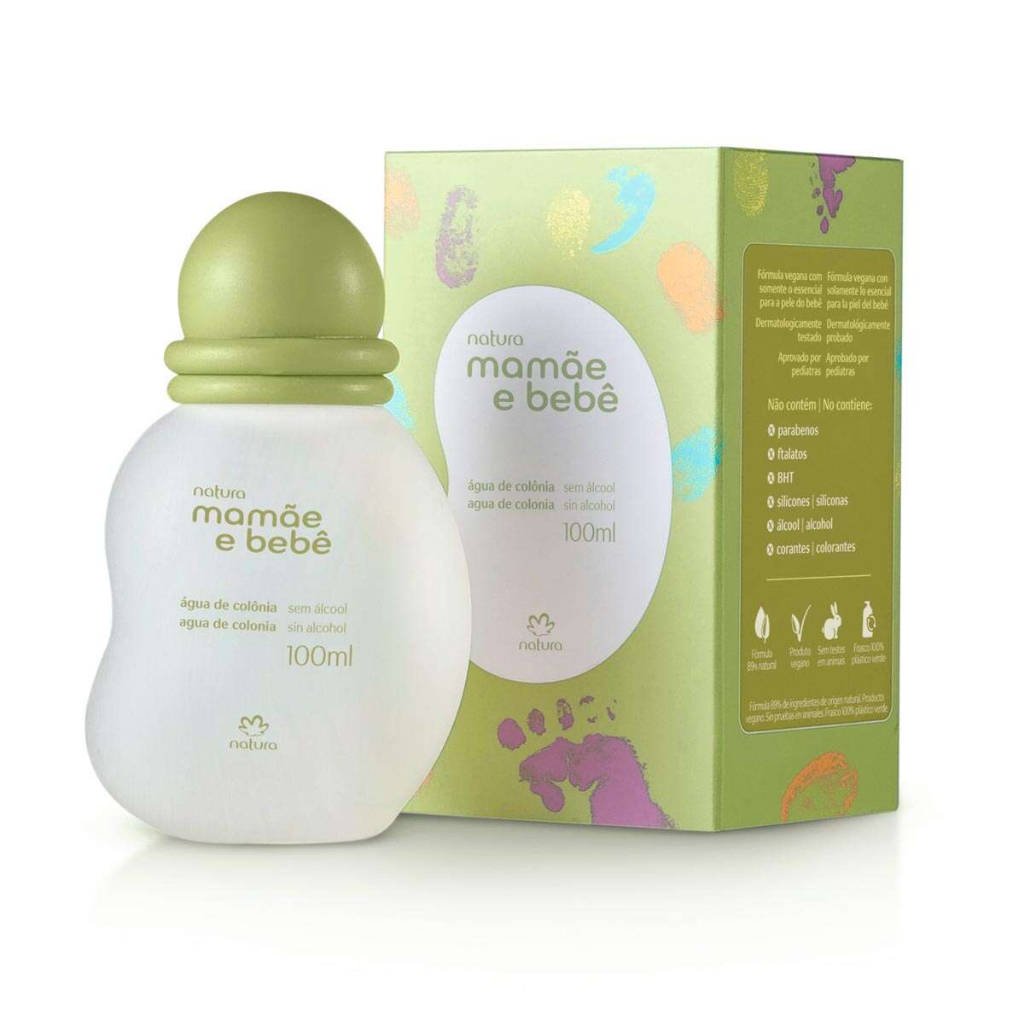 Mamãe e Bebê Água de Colônia 100 ml - Natura - Original | Shopee Brasil