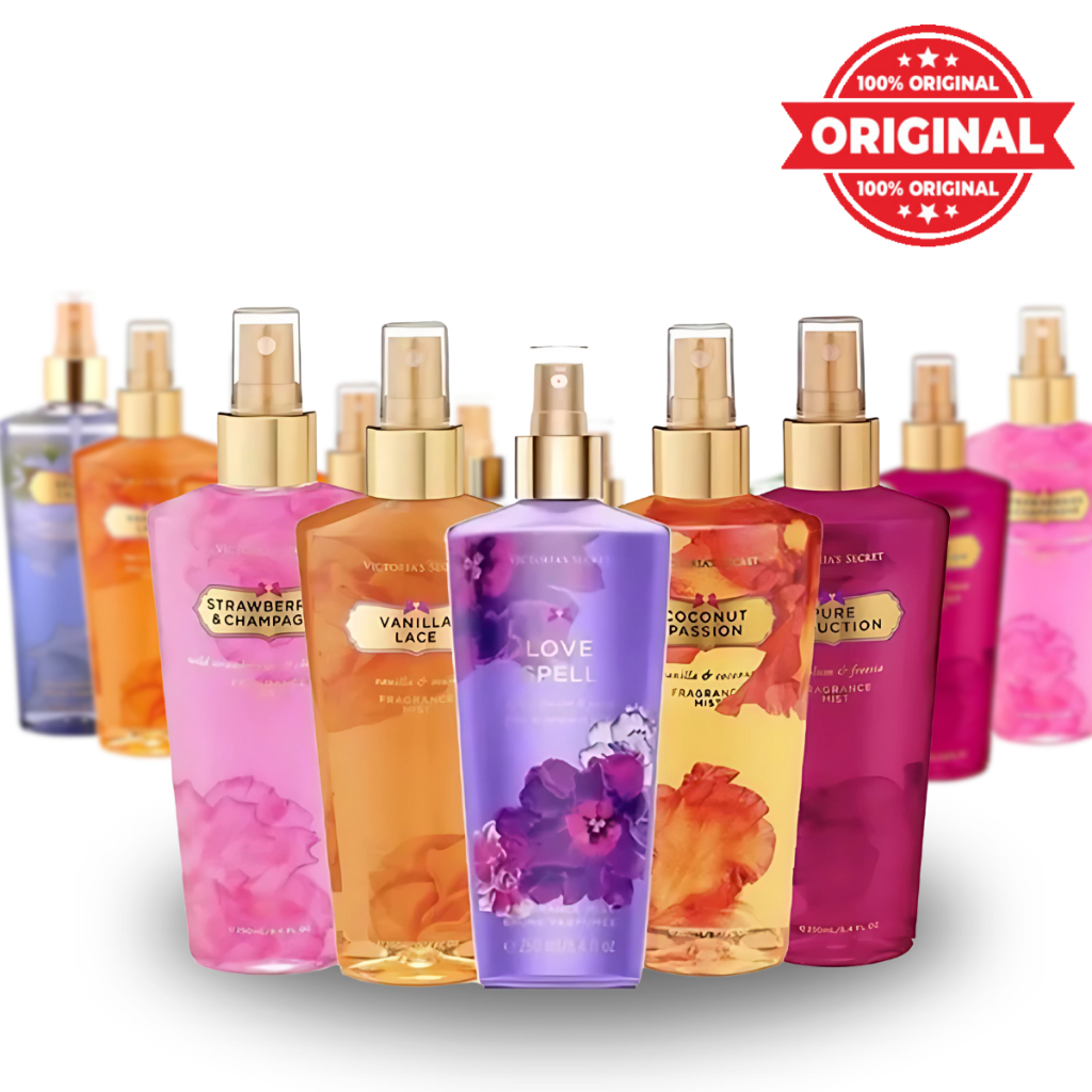 Kit 10 Bodysplash Feminino Importado Victoria Secret Creme Hidratante ...