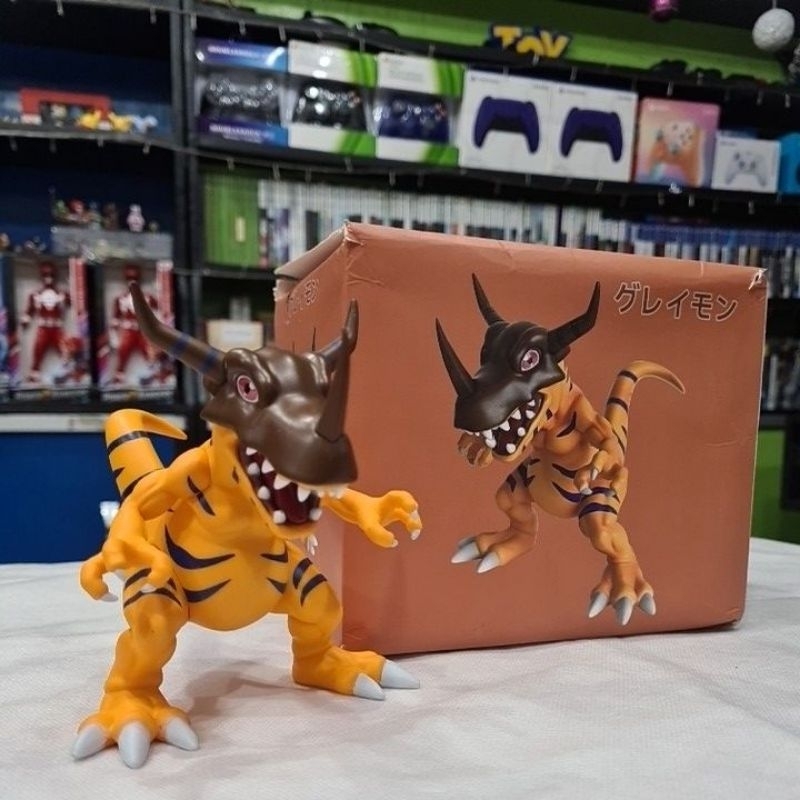 Figure Greymon - Digimon | Shopee Brasil