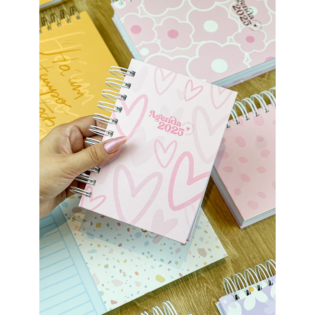 Mini Agendas 2025 - Love A6 | Shopee Brasil