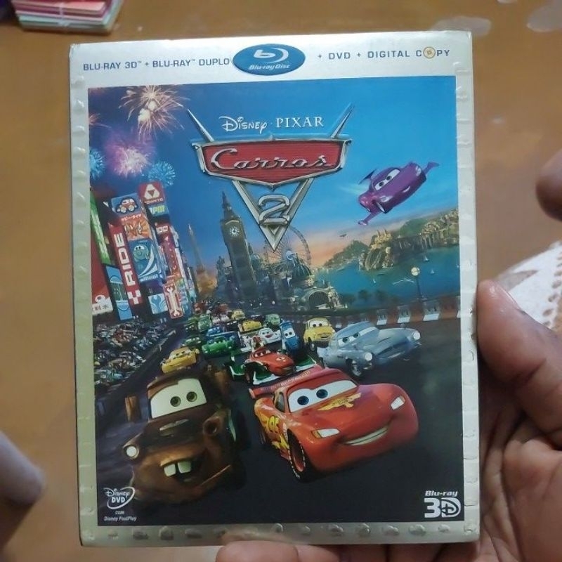 Blu-ray Original Usado - Carros 2 (Dublado) - 2D Dulpo/3D/Dvd/Digital ...