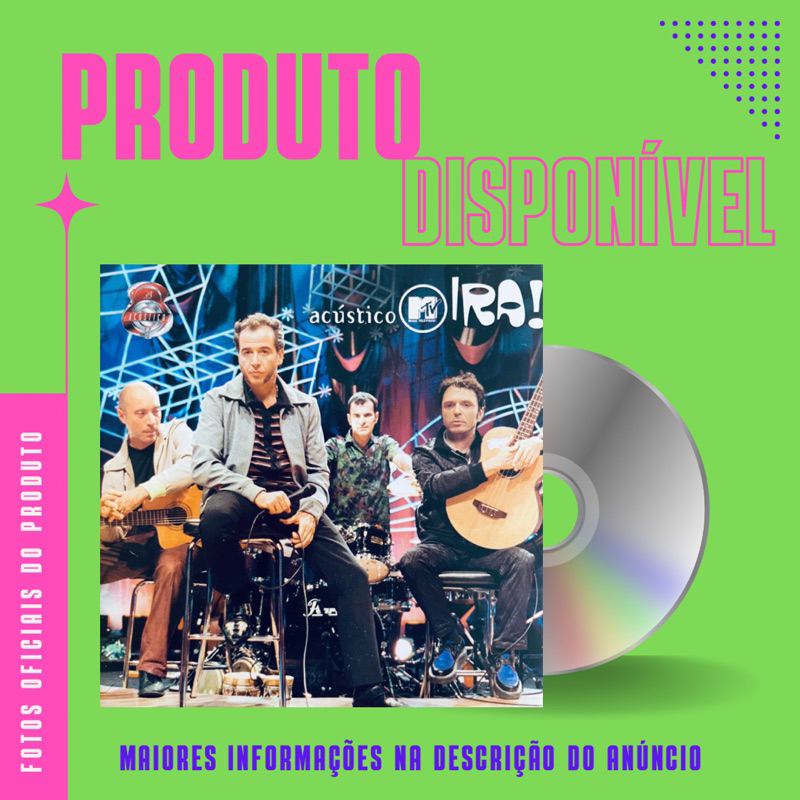 CD IRA! - ACÚSTICO MTV (Part. Especial: Pitty, Samuel Rosa, Paralamas ...