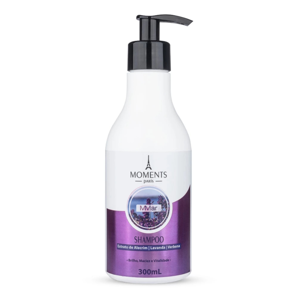 Shampoo Mar 300ml Moments Paris | Shopee Brasil
