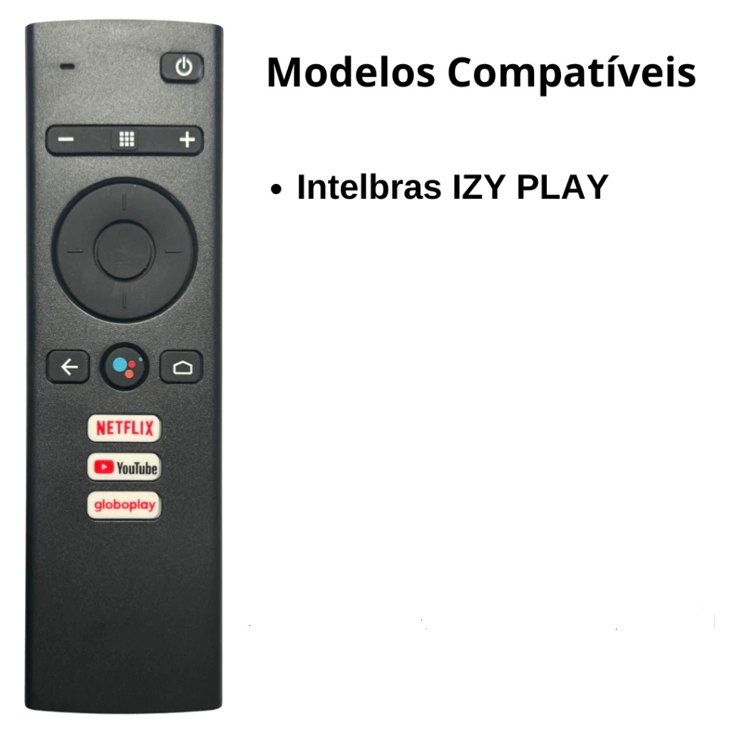 Controle Remoto Smart box Intelbras IZY Play Android com Netflix ...