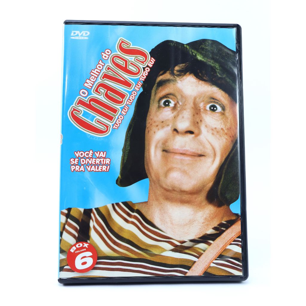 O Melhor Do Chaves Box Volume 6 DVD Original Do Seriado | Shopee Brasil
