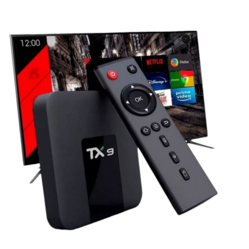 TX9 original ,conversor digital 5G ,qualidade de emagem 4K com 128 de ...