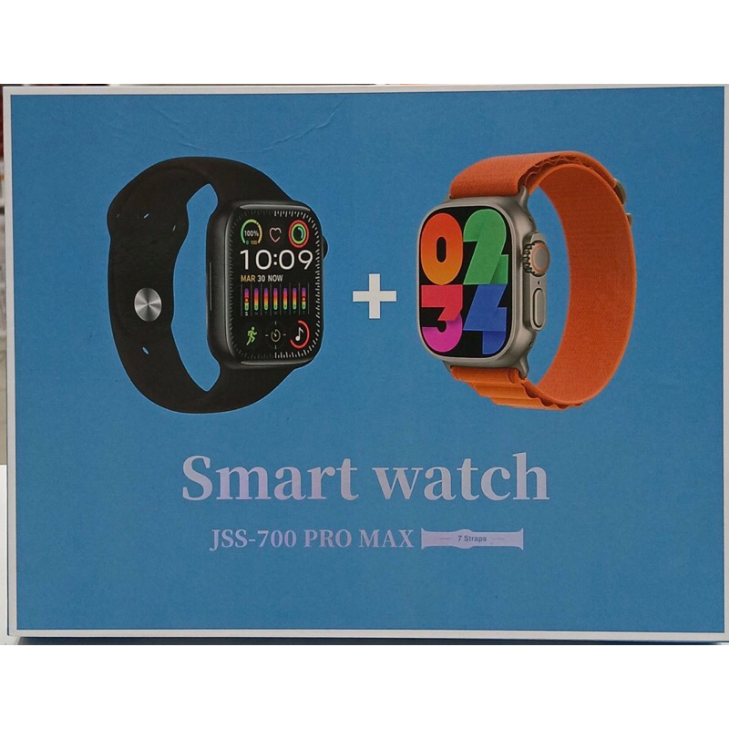 kit dois Relógio digital Relógio SmartWatch JSS-700 PRO MAX - 7 ...