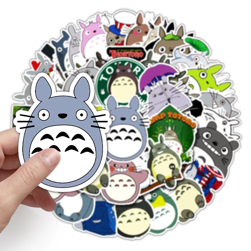 60 pcs Totoro Stickers/figurinhas Adesivo | Shopee Brasil