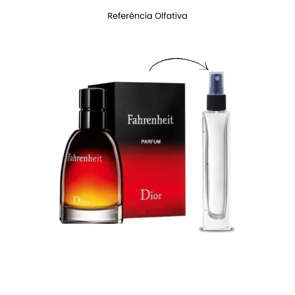 Perfume FireBall 50ml Eau de Parfum Inspiração Perfume Fahrenheit ...