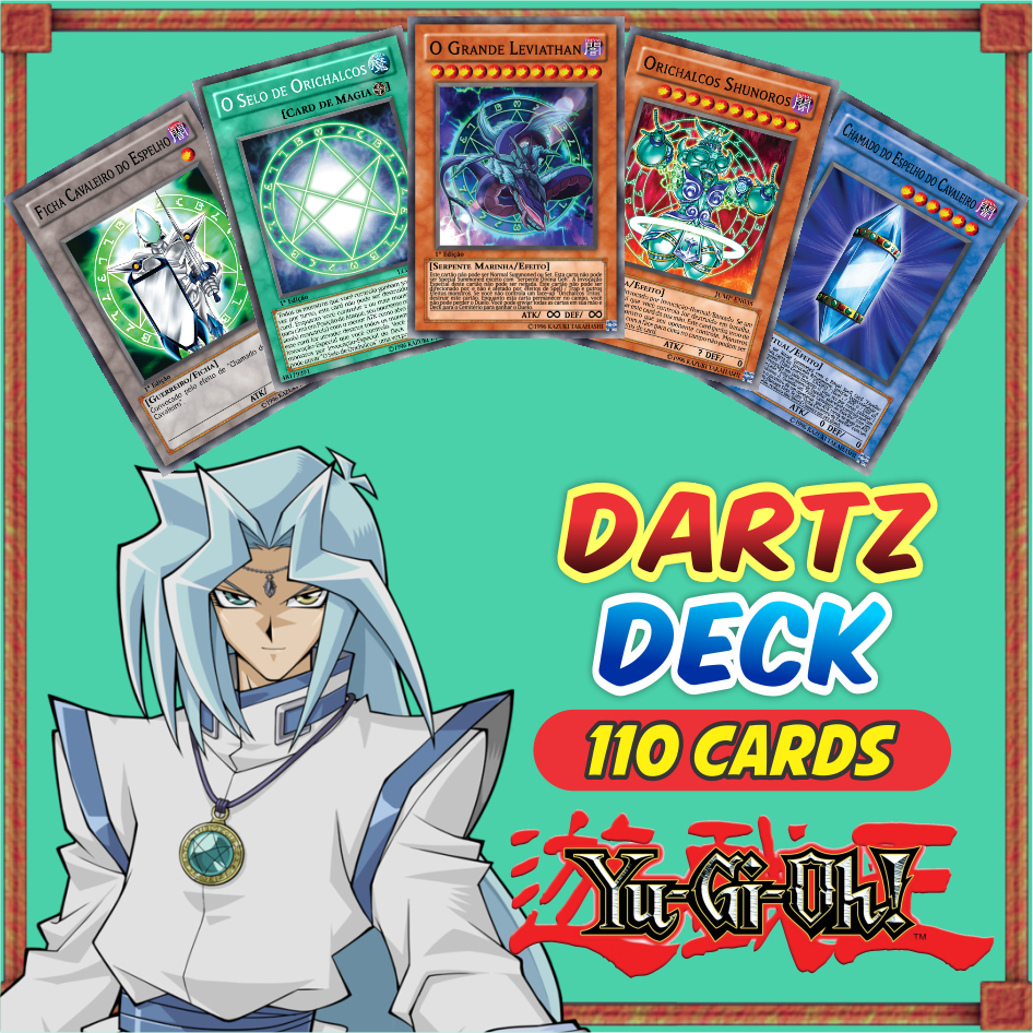 Dartz Rafael Valon Alister Deck Anime (110 Cards) Yugioh | Shopee Brasil