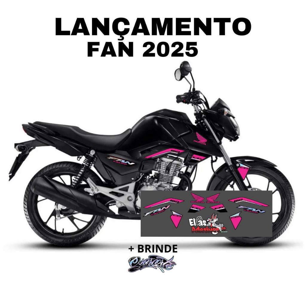 ADESIVO FAN 2025 HOLOGRÁFICO | Shopee Brasil