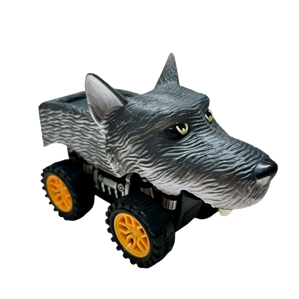 Carrinho Fricção Carro Animais Lobo 14 Cm | Shopee Brasil