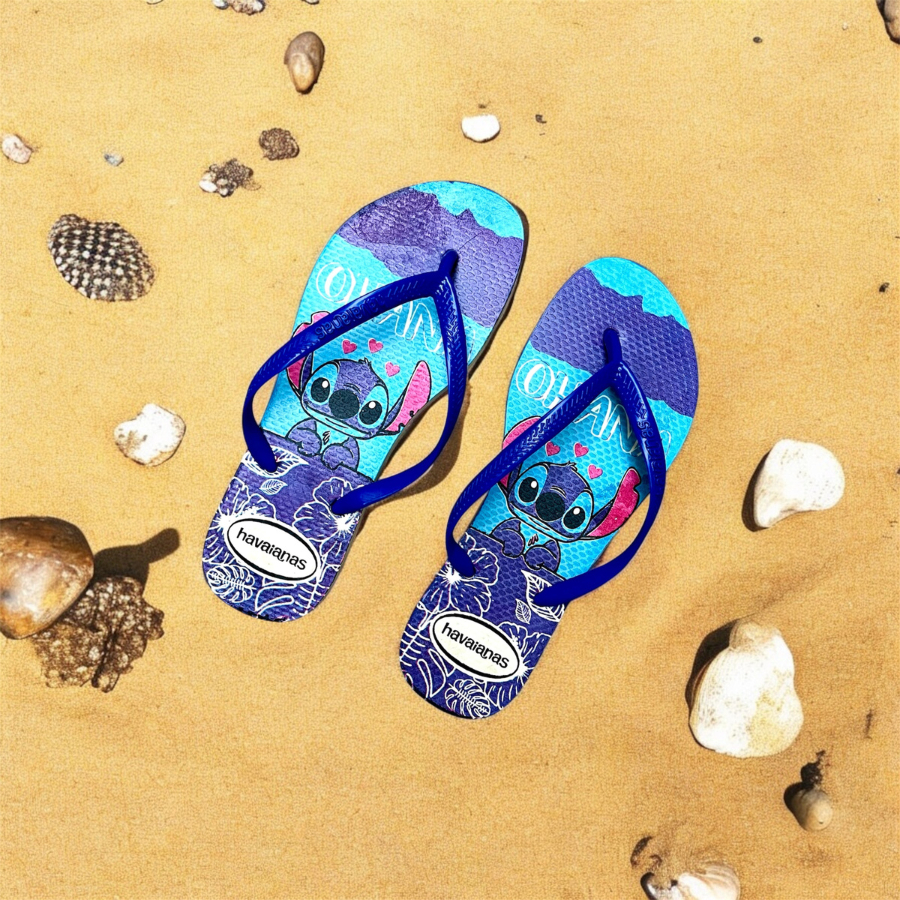 Chinelo Havaianas Top Confortável Personagem Lilo Stitch | Shopee Brasil