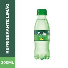 Kit 12 Refrigerante Soda Limonada Antarctica 200ml Caçulinha Limao ...
